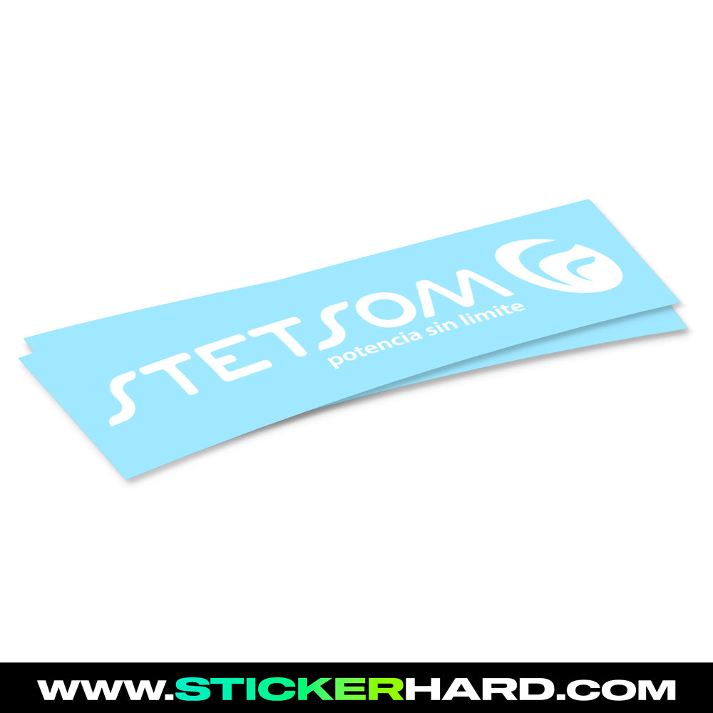 Pegatina de Vinilo "STETSOM" | Diseño Único y Resistente – HARD.STICKER